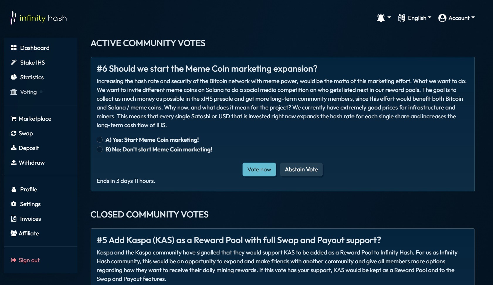 Vote Now: Add Meme Coin Mining? - AFK Cryptominer Vote Now: Add Meme Coin Mining? - AFK Cryptominer